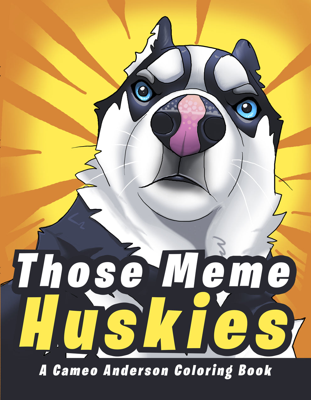 Printable Husky Meme Coloring Book – cameoanderson